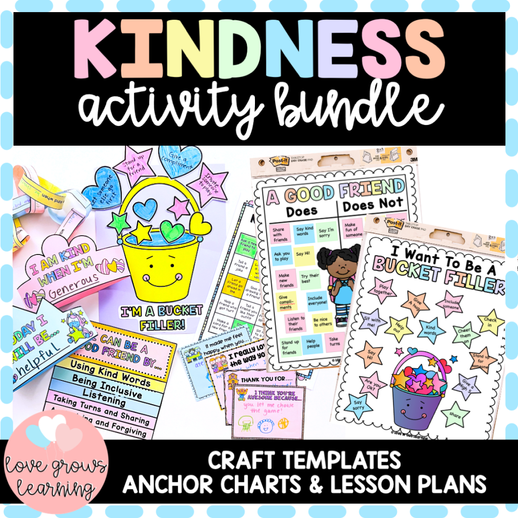 How To Plan Kindness Week Ideas For Students In Elementary - Love Grows ...