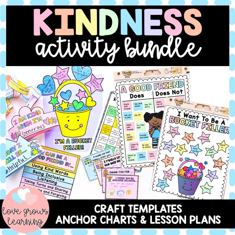 How To Plan Kindness Week Ideas For Students In Elementary - Love Grows ...